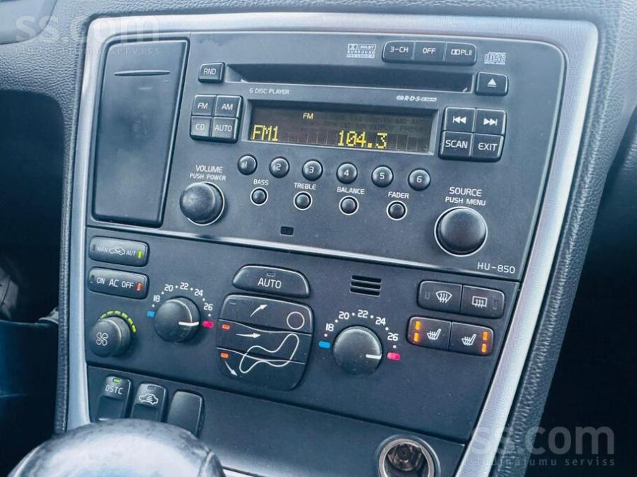 Синий Вольво С70 2006 в Рига, объемом двигателя 2.40 л и пробегом 317 тыс. км за 2750 €, фото 12 на AUTOMOTO.COM.LV