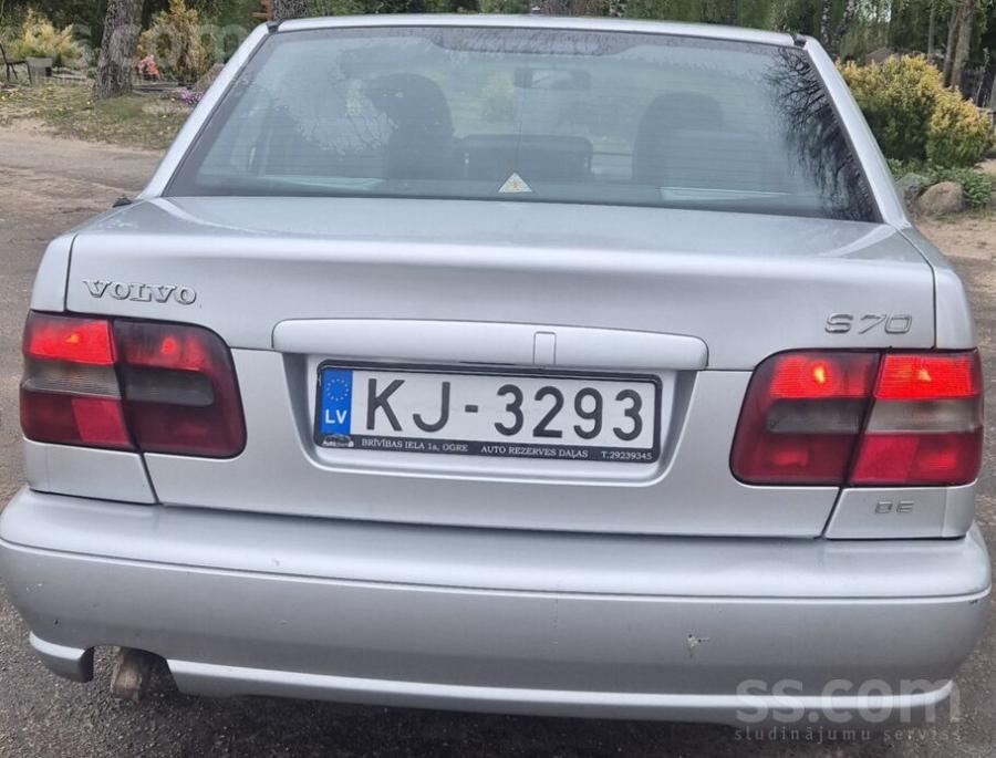 Вольво С70 1999 в Добеле, объемом двигателя 2.50 л и пробегом 407 тыс. км за 1500 €, фото 5 на AUTOMOTO.COM.LV