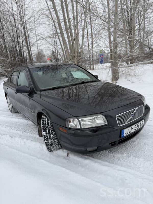 Черный Вольво С80 1999 в Кулдига, объемом двигателя 2.40 л и пробегом 375 тыс. км за 1050 €, фото 2 на AUTOMOTO.COM.LV