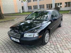 Black Volvo S80 2002 in Jelgava, with an engine capacity of 2.40 L and mileage of 376 thousand km for 1390 €, photo  on AUTOMOTO.COM.LV