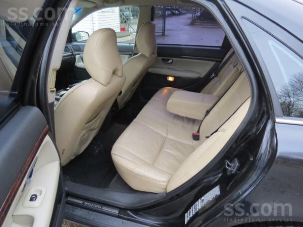Melns Volvo S80 2005 Rīga, ar dzinēja tilpumu 2.40 L un nobraukumu 450 tūkst. km par 1790 €, foto 10 vietnē AUTOMOTO.COM.LV