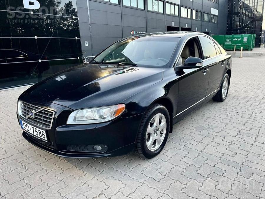 Black Volvo S80 2006 in Riga, with an engine capacity of 2.40 L and mileage of 0 thousand km for 2750 €, photo 1 on AUTOMOTO.COM.LV