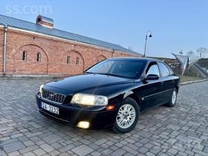 Black Volvo S80 2006 in Daugavpils, with an engine capacity of 2.40 L and mileage of 358 thousand km for 2650 €, photo 5 on AUTOMOTO.COM.LV