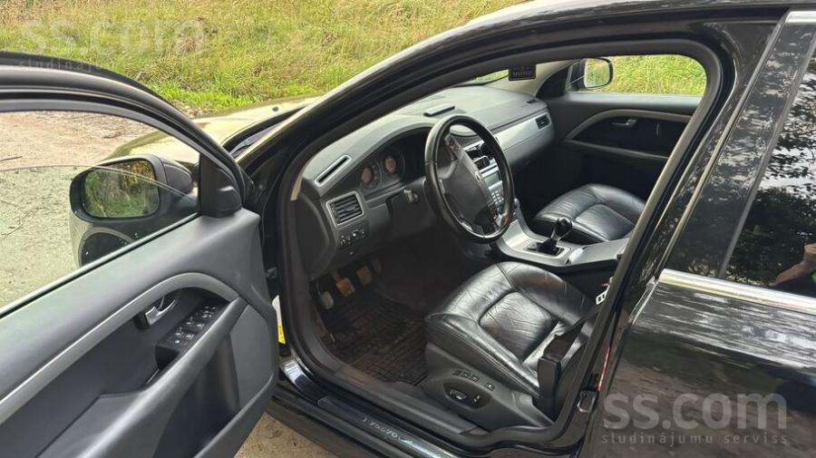 Melns Volvo S80 2006 Rīga, ar dzinēja tilpumu 2.40 L un nobraukumu 287 tūkst. km par 2500 €, foto 6 vietnē AUTOMOTO.COM.LV
