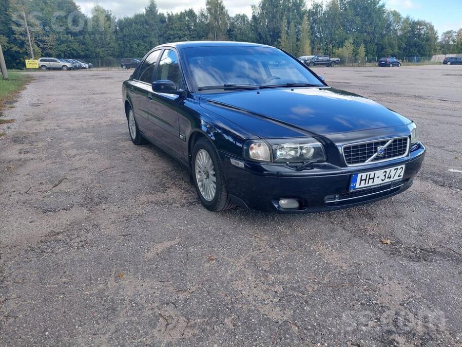 Черный Вольво С80 2006 в Талси, объемом двигателя 2.40 л и пробегом 424 тыс. км за 2200 €, фото 4 на AUTOMOTO.COM.LV