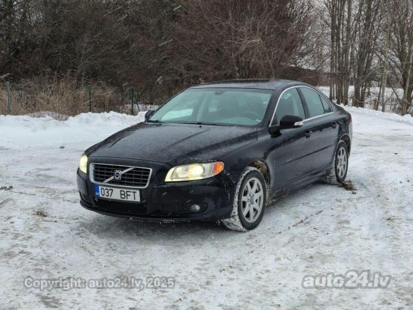 Black Volvo S80 2007 in Tallinn, with an engine capacity of 2.40 L and mileage of 226 thousand km for 5200 €, photo 1 on AUTOMOTO.COM.LV