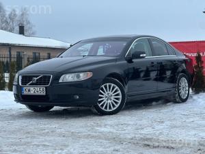 Black Volvo S80 2007 in Jelgava, with an engine capacity of 2.40 L and mileage of 0 thousand km for 3990 €, photo  on AUTOMOTO.COM.LV