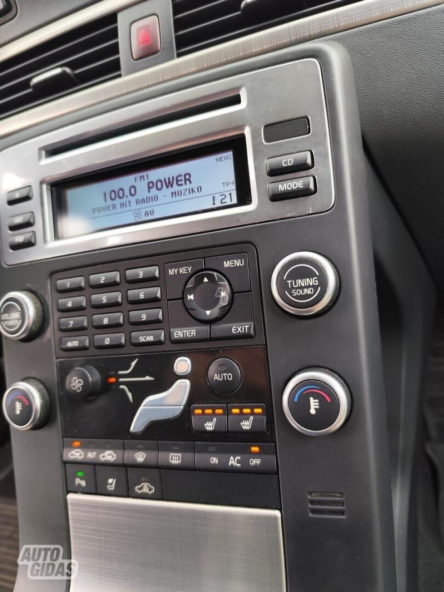 Black Volvo S80 2007 in Telschi, with an engine capacity of 2.40 L and mileage of 345 thousand km for 3150 €, photo 16 on AUTOMOTO.COM.LV