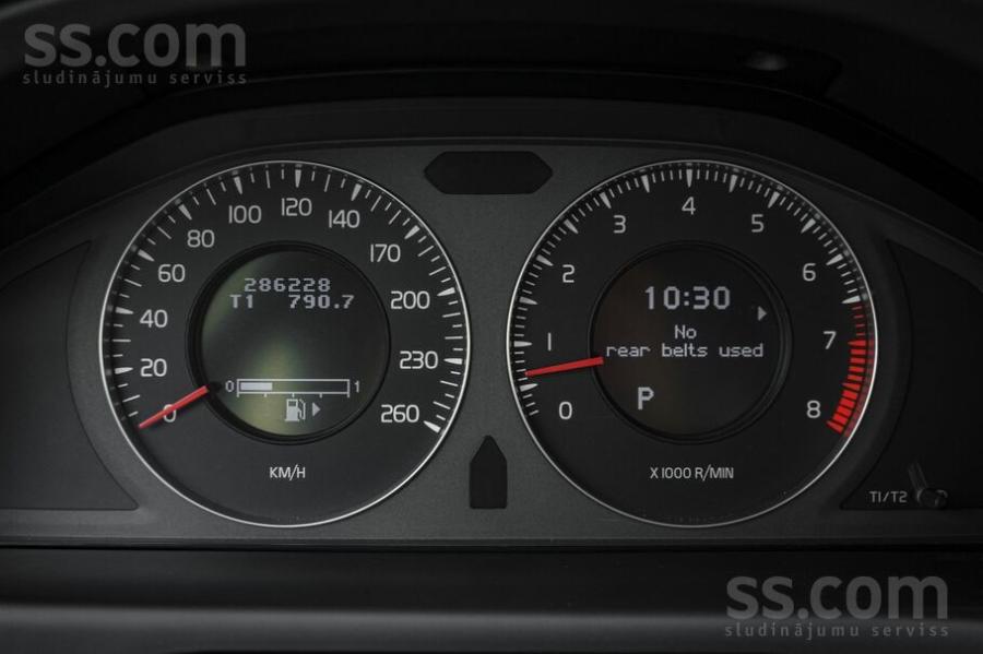 Black Volvo S80 2007 in Riga, with an engine capacity of 3.20 L and mileage of 0 thousand km for 4990 €, photo 20 on AUTOMOTO.COM.LV