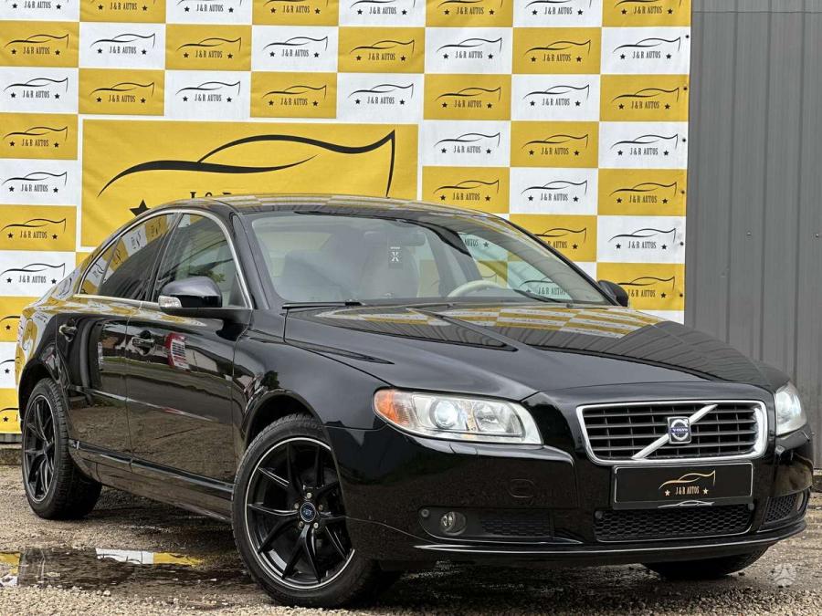 Melns Volvo S80 2007 Šauļi, ar dzinēja tilpumu 2.40 L un nobraukumu 317 tūkst. km par 4250 €, foto 4 vietnē AUTOMOTO.COM.LV