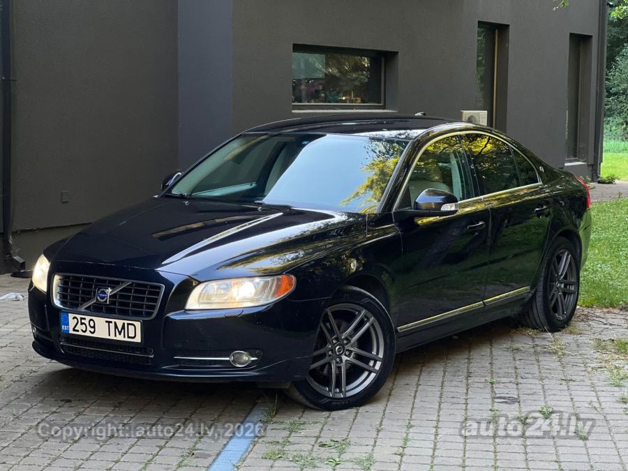 Black Volvo S80 2007 in Tallinn, with an engine capacity of 2.40 L and mileage of 354 thousand km for 4999 €, photo 3 on AUTOMOTO.COM.LV