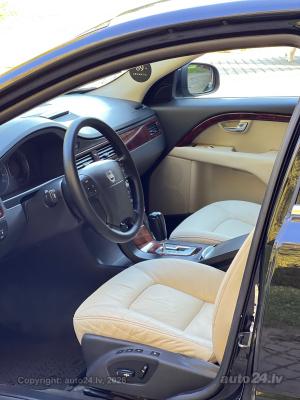 Black Volvo S80 2007 in Tallinn, with an engine capacity of 2.40 L and mileage of 354 thousand km for 4999 €, photo 12 on AUTOMOTO.COM.LV