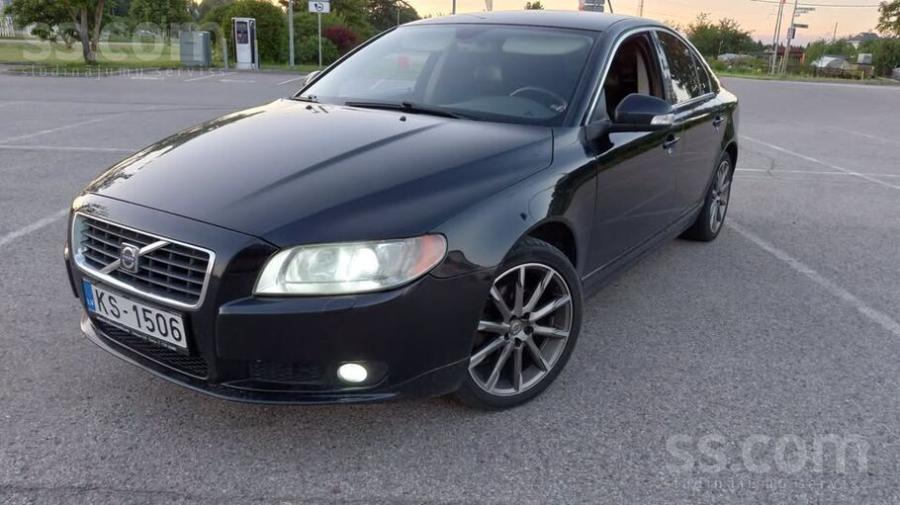 Melns Volvo S80 2007 Rīga, ar dzinēja tilpumu 2.40 L un nobraukumu 467 tūkst. km par 3200 €, foto 4 vietnē AUTOMOTO.COM.LV