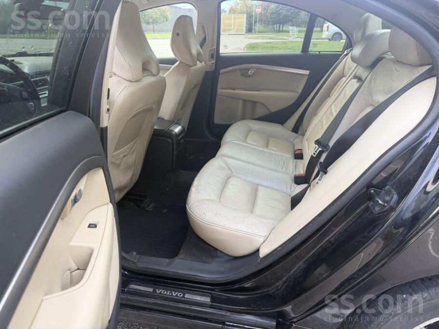 Melns Volvo S80 2007 Jelgava, ar dzinēja tilpumu 2.40 L un nobraukumu 429 tūkst. km par 2000 €, foto 7 vietnē AUTOMOTO.COM.LV