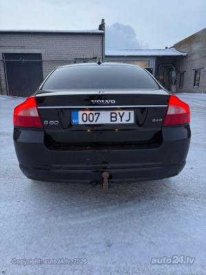 Black Volvo S80 2008 in Tallinn, with an engine capacity of 2.40 L and mileage of 407 thousand km for 3100 €, photo 3 on AUTOMOTO.COM.LV