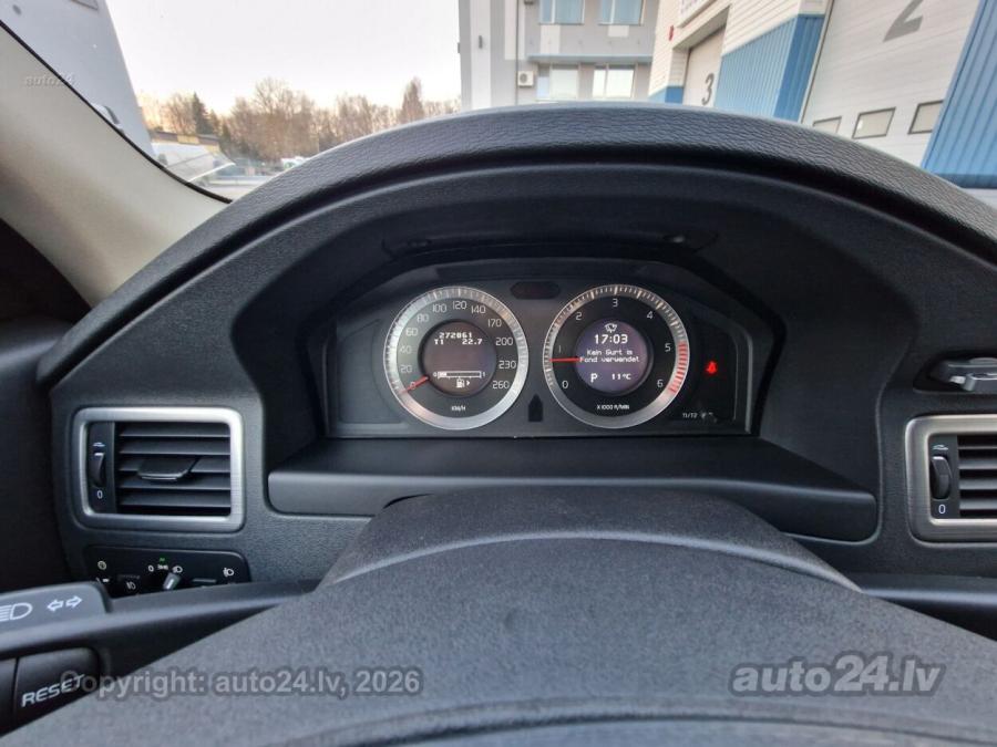 Black Volvo S80 2008 in Tartu, with an engine capacity of 2.40 L and mileage of 273 thousand km for 6290 €, photo 17 on AUTOMOTO.COM.LV