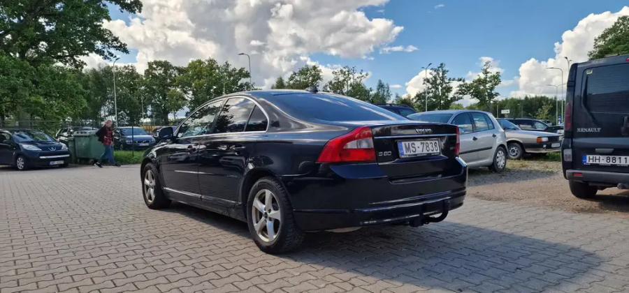 Черный Вольво С80 2008 в Валмиера, объемом двигателя 2.50 л и пробегом 357 тыс. км за 3600 €, фото 5 на AUTOMOTO.COM.LV