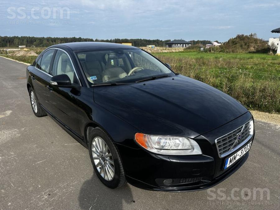 Melns Volvo S80 2008 Rīga, ar dzinēja tilpumu 2.40 L un nobraukumu 322 tūkst. km par 3450 €, foto 3 vietnē AUTOMOTO.COM.LV