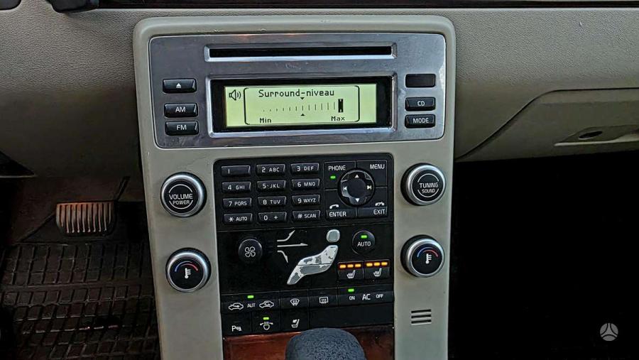 Melns Volvo S80 2008 Šauļi, ar dzinēja tilpumu 2.40 L un nobraukumu 337 tūkst. km par 2700 €, foto 25 vietnē AUTOMOTO.COM.LV