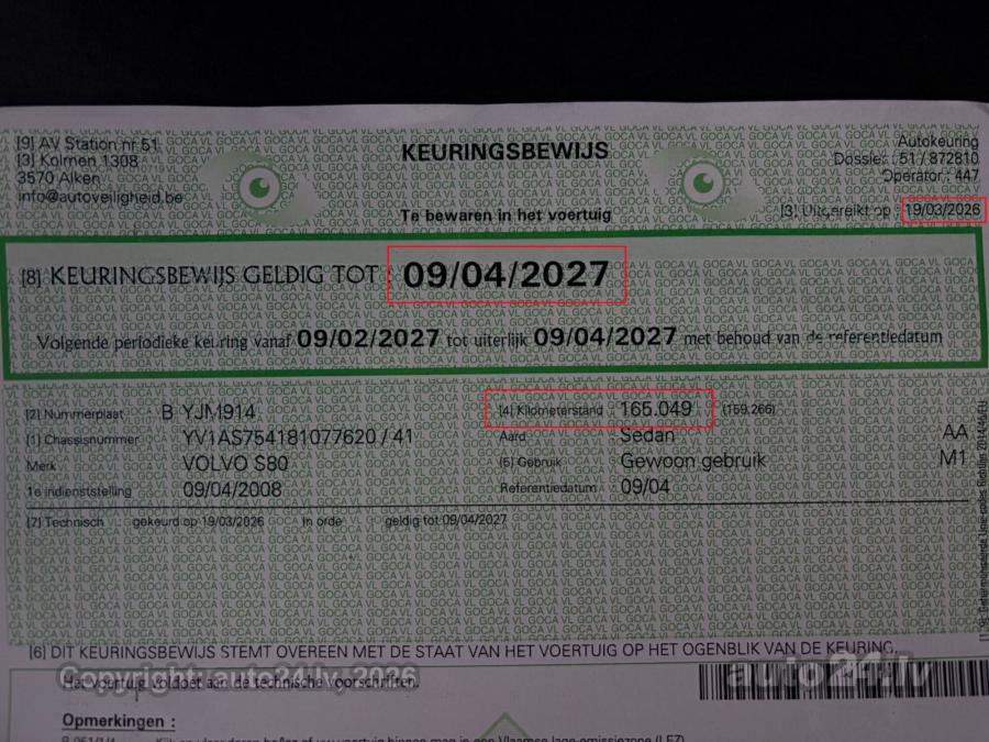 Melns Volvo S80 2008 Tartu, ar dzinēja tilpumu 2.00 L un nobraukumu 166 tūkst. km par 6590 €, foto 21 vietnē AUTOMOTO.COM.LV