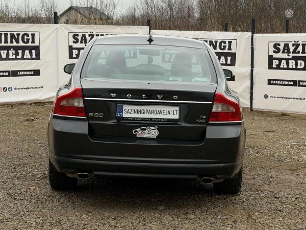 Black Volvo S80 2010 in Vilnius, with an engine capacity of 3.00 L and mileage of 241 thousand km for 5600 €, photo 5 on AUTOMOTO.COM.LV