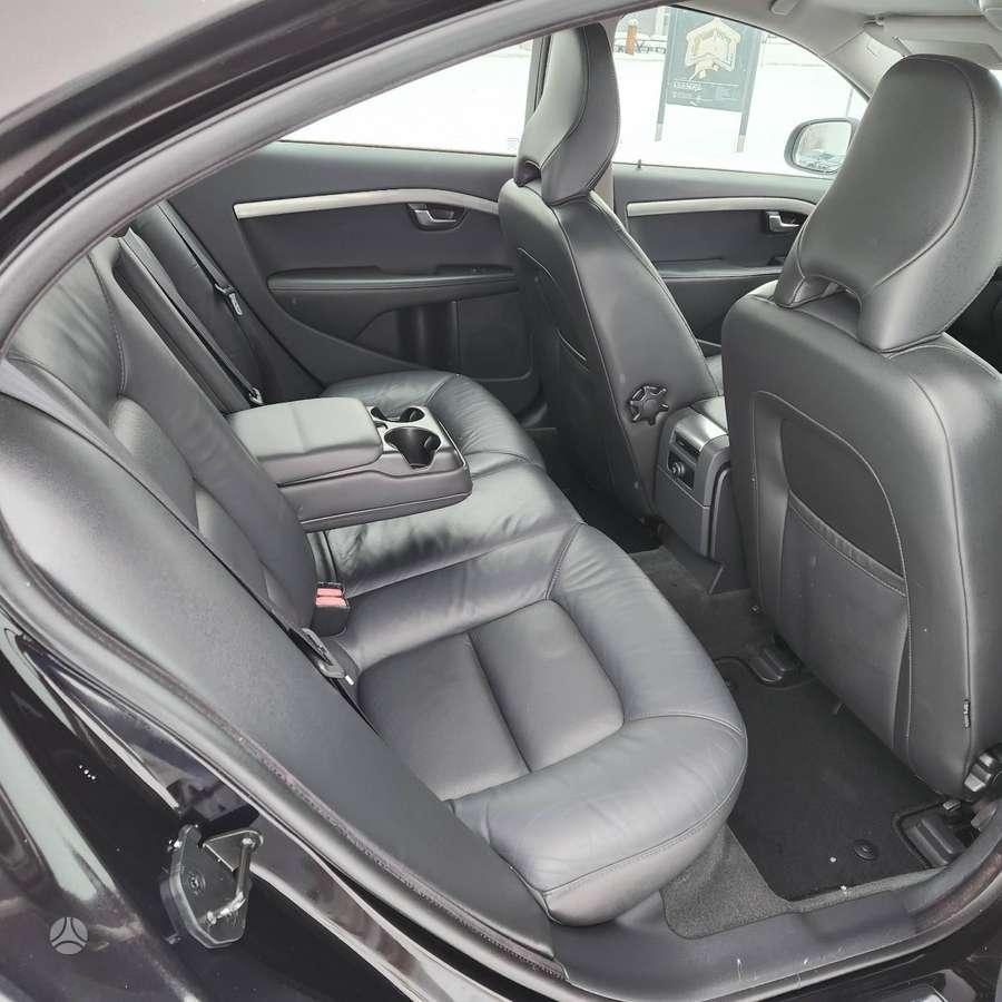 Black Volvo S80 2010 in Kaunas, with an engine capacity of 2.00 L and mileage of 265 thousand km for 5750 €, photo 11 on AUTOMOTO.COM.LV