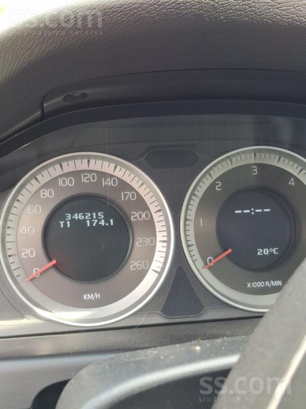Melns Volvo S80 2011 Ogre, ar dzinēja tilpumu 2.00 L un nobraukumu 346 tūkst. km par 2800 €, foto 7 vietnē AUTOMOTO.COM.LV