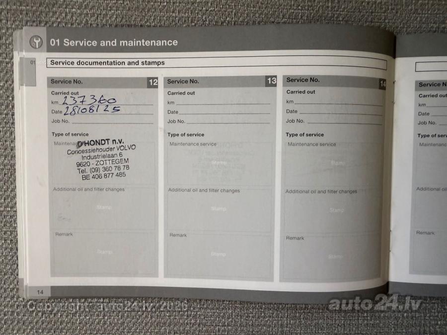 Черный Вольво С80 2012 в Таллин, объемом двигателя 2.00 л и пробегом 239 тыс. км за 8690 €, фото 22 на AUTOMOTO.COM.LV
