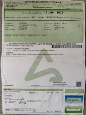 Черный Вольво С80 2012 в Таллин, объемом двигателя 2.00 л и пробегом 239 тыс. км за 8690 €, фото 25 на AUTOMOTO.COM.LV