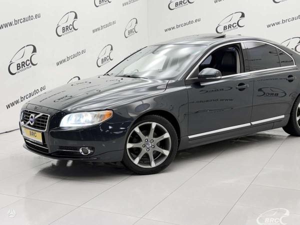 Melns Volvo S80 2014 Viļņa, ar dzinēja tilpumu 2.95 L un nobraukumu 162 tūkst. km par 8900 €, foto 1 vietnē AUTOMOTO.COM.LV