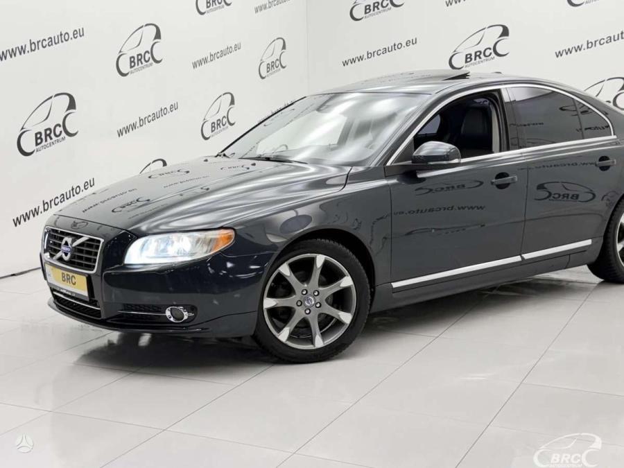 Black Volvo S80 2014 in Vilnius, with an engine capacity of 2.95 L and mileage of 162 thousand km for 8900 €, photo 1 on AUTOMOTO.COM.LV