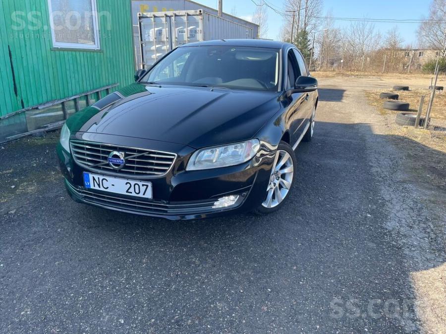 Black Volvo S80 2014 in Riga, with an engine capacity of 2.00 L and mileage of 0 thousand km for 7299 €, photo 1 on AUTOMOTO.COM.LV