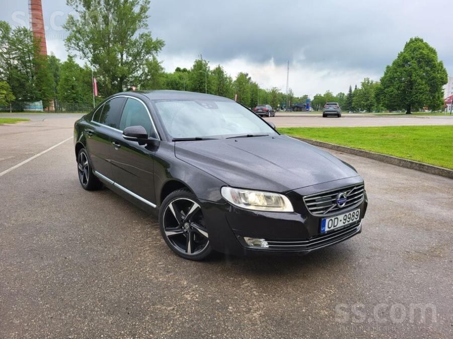 Black Volvo S80 2015 in Aizkraukle, with an engine capacity of 2.00 L and mileage of 0 thousand km for 7700 €, photo 3 on AUTOMOTO.COM.LV