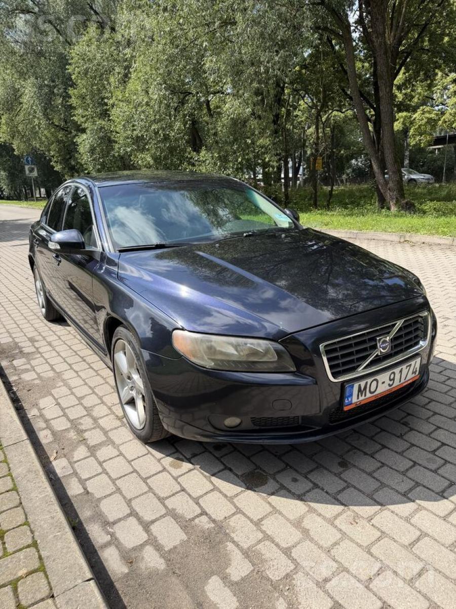 Blue Volvo S80 2007 in Riga, with an engine capacity of 2.40 L and mileage of 411 thousand km for 3600 €, photo 14 on AUTOMOTO.COM.LV