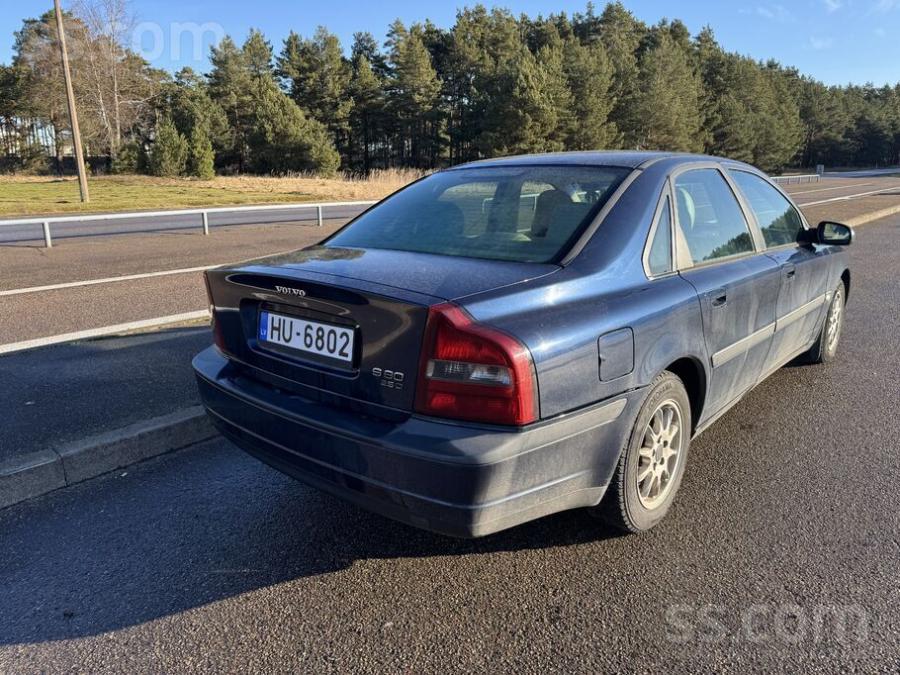 Синий Вольво С80 1999 в Вентспилс, объемом двигателя 2.50 л и пробегом 311 тыс. км за 1350 €, фото 9 на AUTOMOTO.COM.LV