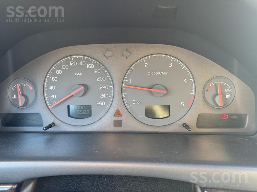 Синий Вольво С80 1999 в Вентспилс, объемом двигателя 2.50 л и пробегом 311 тыс. км за 1350 €, фото 11 на AUTOMOTO.COM.LV