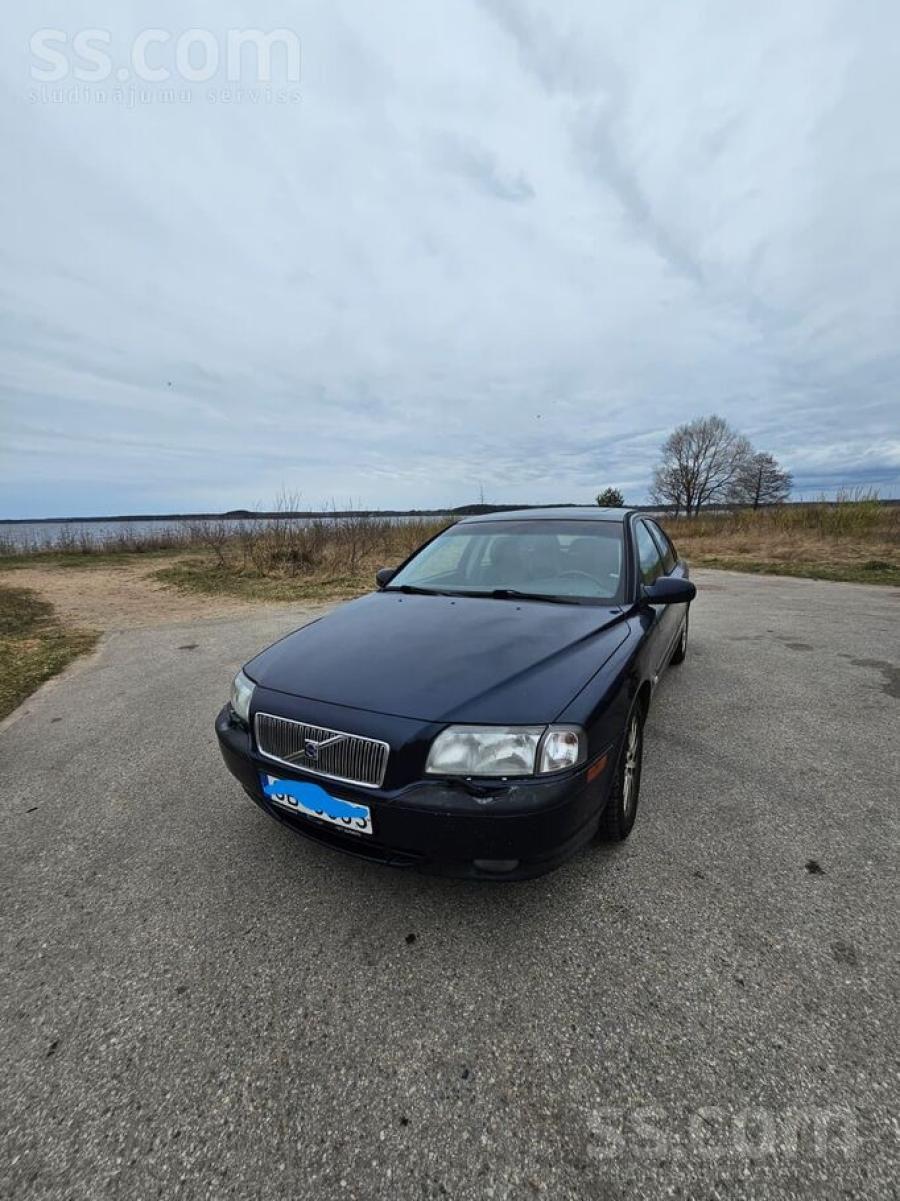 Blue Volvo S80 1999 in Riga, with an engine capacity of 3.00 L and mileage of 249 thousand km for 1100 €, photo 1 on AUTOMOTO.COM.LV