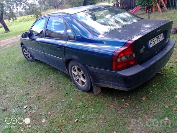 Синий Вольво С80 1999 в Рига, объемом двигателя 2.50 л и пробегом 526 тыс. км за 1170 €, фото 6 на AUTOMOTO.COM.LV