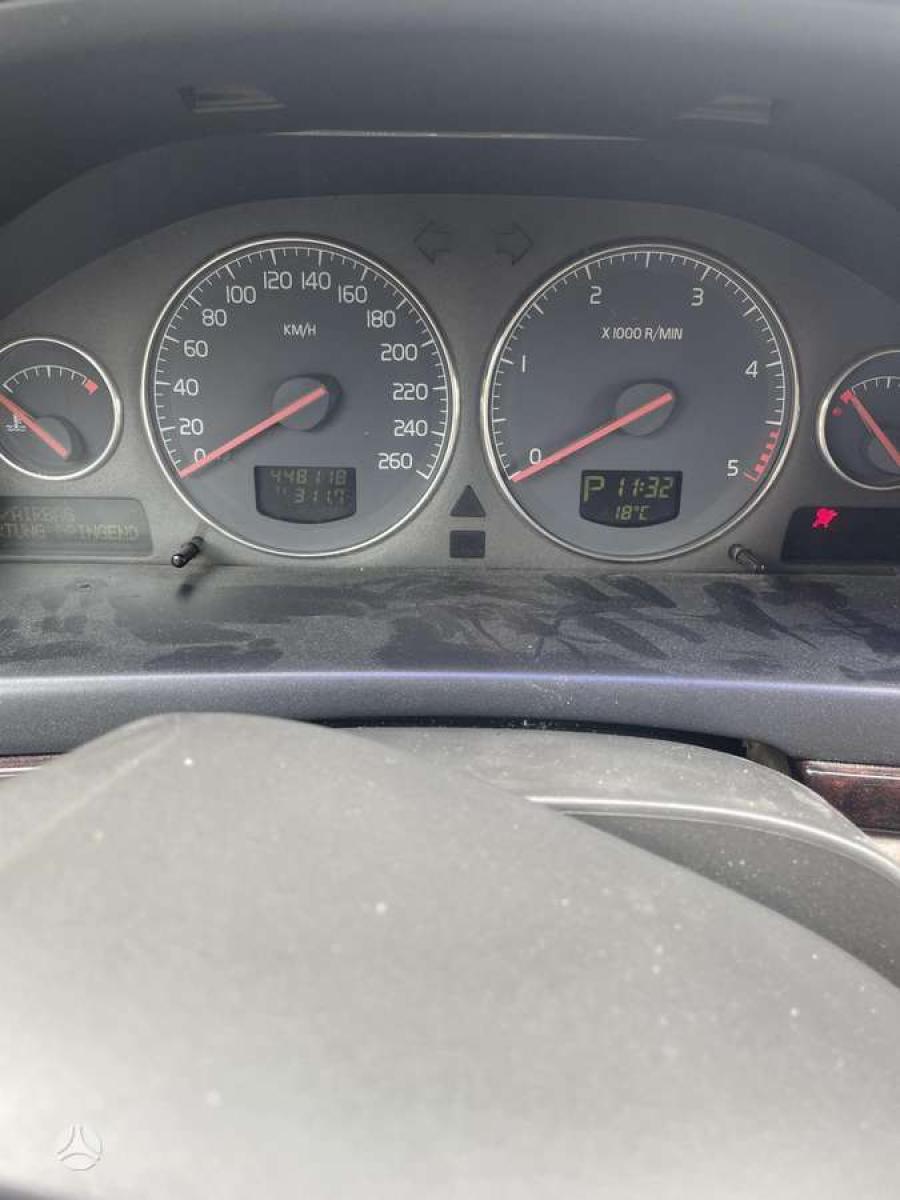Zils Volvo S80 1999 Raseiniai, ar dzinēja tilpumu 2.46 L un nobraukumu 448 tūkst. km par 500 €, foto 16 vietnē AUTOMOTO.COM.LV