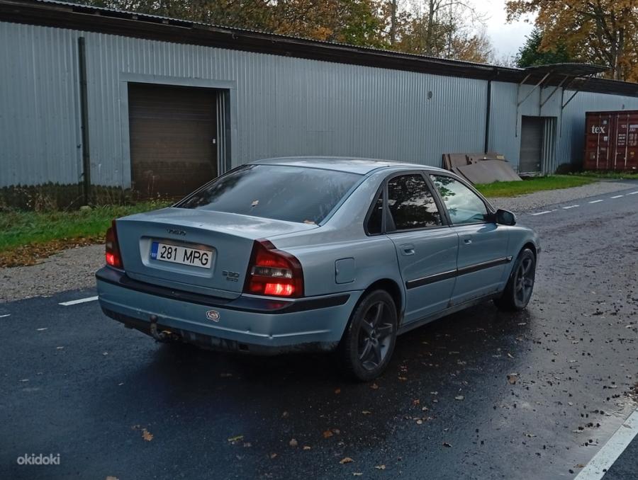 Blue Volvo S80 2000 in Rapla, with an engine capacity of 2.50 L and mileage of 636 thousand km for 1000 €, photo 17 on AUTOMOTO.COM.LV