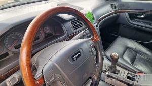 Blue Volvo S80 2000 in Riga, with an engine capacity of 2.40 L and mileage of 0 thousand km for 670 €, photo 10 on AUTOMOTO.COM.LV