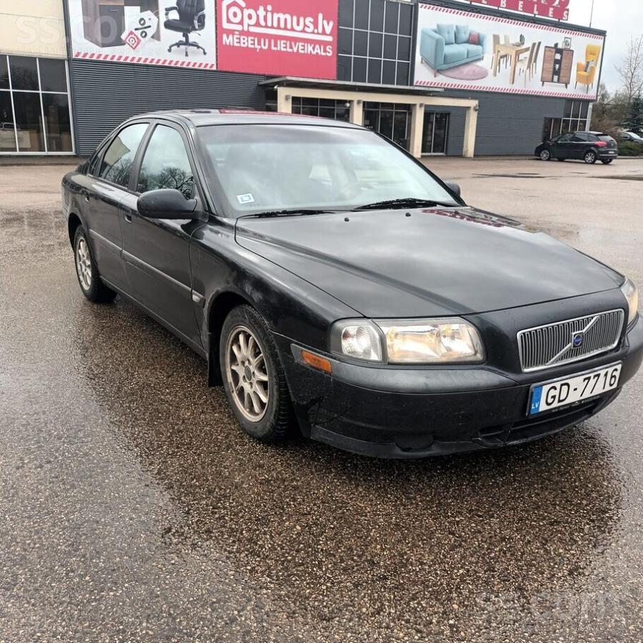 Zils Volvo S80 2002 Aizkraukle, ar dzinēja tilpumu 2.40 L un nobraukumu 565 tūkst. km par 630 €, foto 1 vietnē AUTOMOTO.COM.LV
