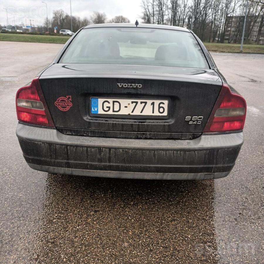 Zils Volvo S80 2002 Aizkraukle, ar dzinēja tilpumu 2.40 L un nobraukumu 565 tūkst. km par 630 €, foto 7 vietnē AUTOMOTO.COM.LV