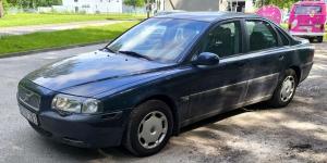 Blue Volvo S80 2002 in Kaunas, with an engine capacity of 2.44 L and mileage of 335 thousand km for 690 €, photo 3 on AUTOMOTO.COM.LV