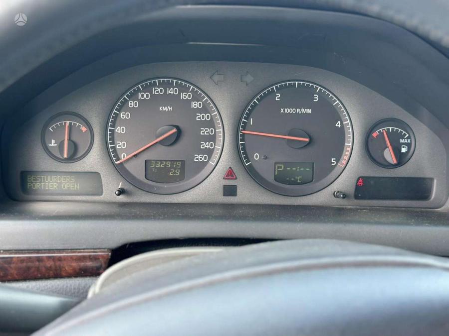 Синий Вольво С80 2002 в Вильнюс, объемом двигателя 2.40 л и пробегом 333 тыс. км за 1500 €, фото 8 на AUTOMOTO.COM.LV