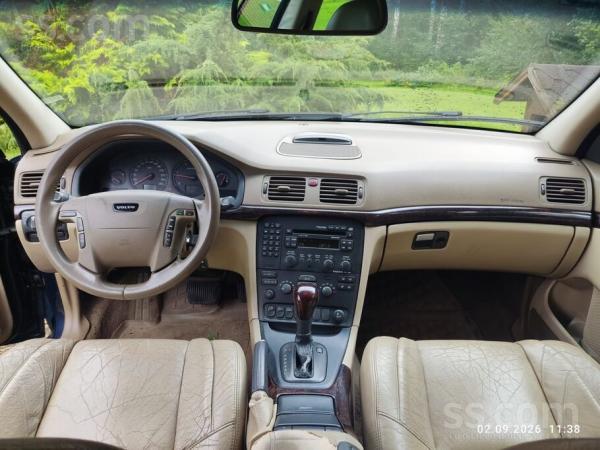 Синий Вольво С80 2002 в Рига, объемом двигателя 2.40 л и пробегом 375 тыс. км за 1100 €, фото 6 на AUTOMOTO.COM.LV