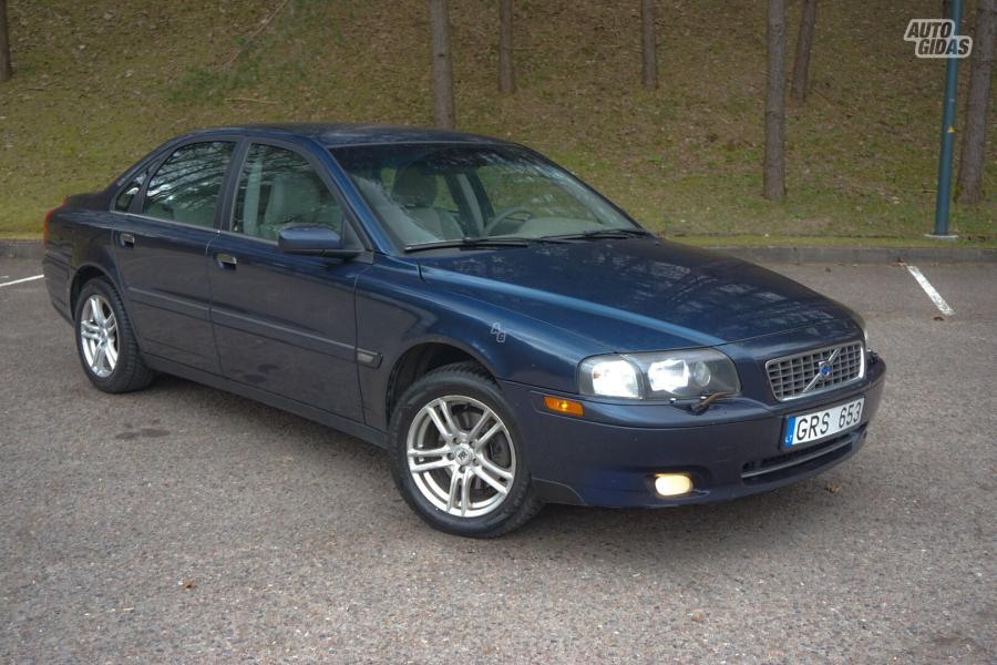 Zils Volvo S80 2003 Viļņa, ar dzinēja tilpumu 2.40 L un nobraukumu 456 tūkst. km par 2500 €, foto 6 vietnē AUTOMOTO.COM.LV