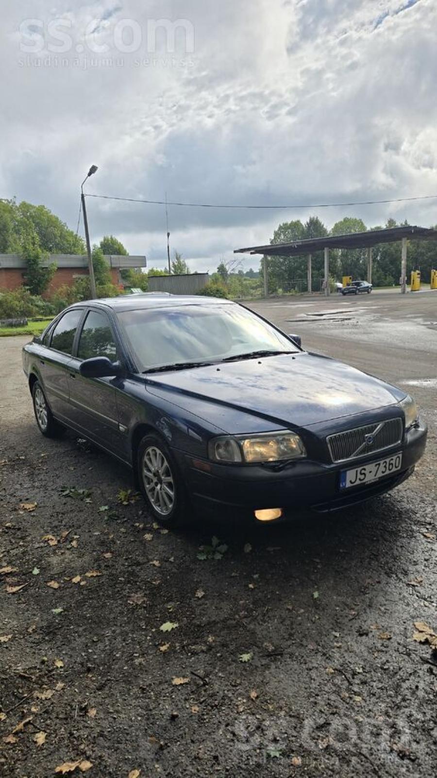 Синий Вольво С80 2003 в Талси, объемом двигателя 2.40 л и пробегом 322 тыс. км за 1400 €, фото 4 на AUTOMOTO.COM.LV