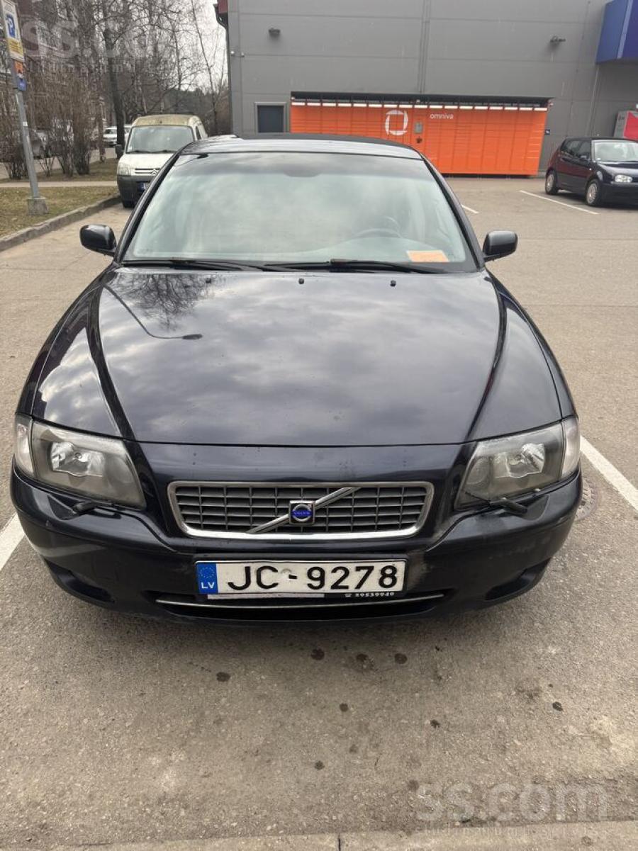 Blue Volvo S80 2005 in Riga, with an engine capacity of 2.40 L and mileage of 357 thousand km for 750 €, photo 1 on AUTOMOTO.COM.LV