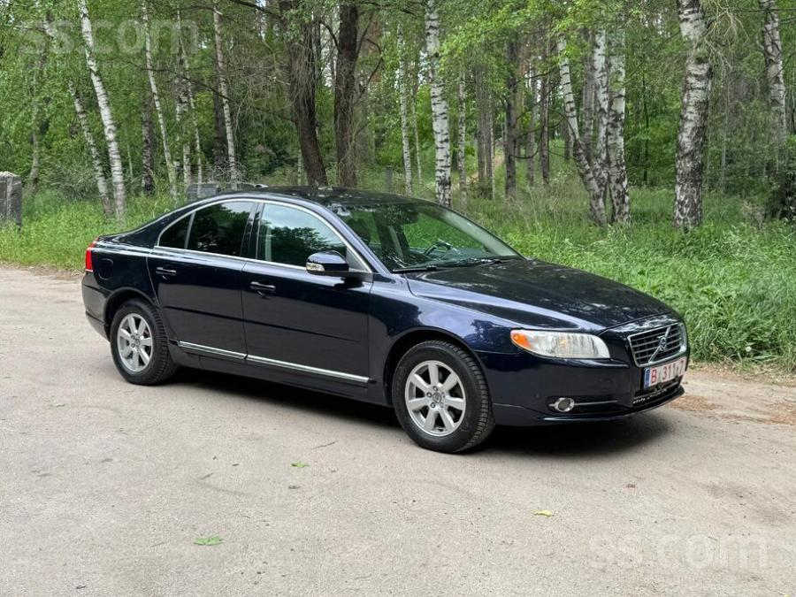 Blue Volvo S80 2006 in Riga, with an engine capacity of 2.40 L and mileage of 0 thousand km for 2599 €, photo 8 on AUTOMOTO.COM.LV